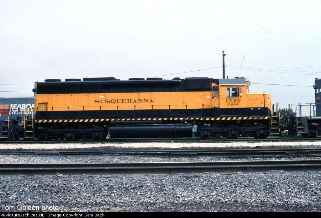 NYSW 3612--Ex BN SD45